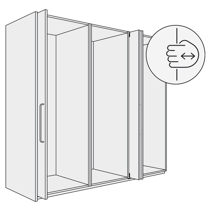 Hawa Concepta III 25/35 Pull pocket door [køb online]